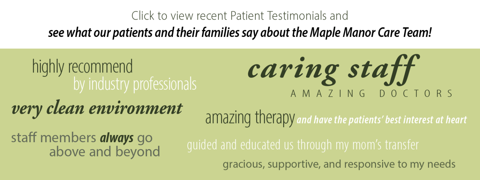 Maple Manor Rehab & Neuro Center